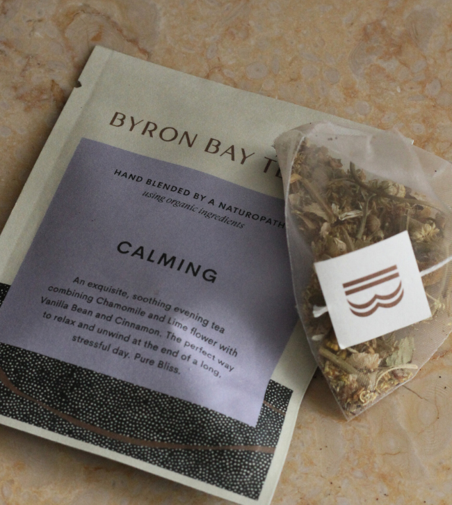 Calming Tea Pyramid Teabags | Byron Bay Tea Company