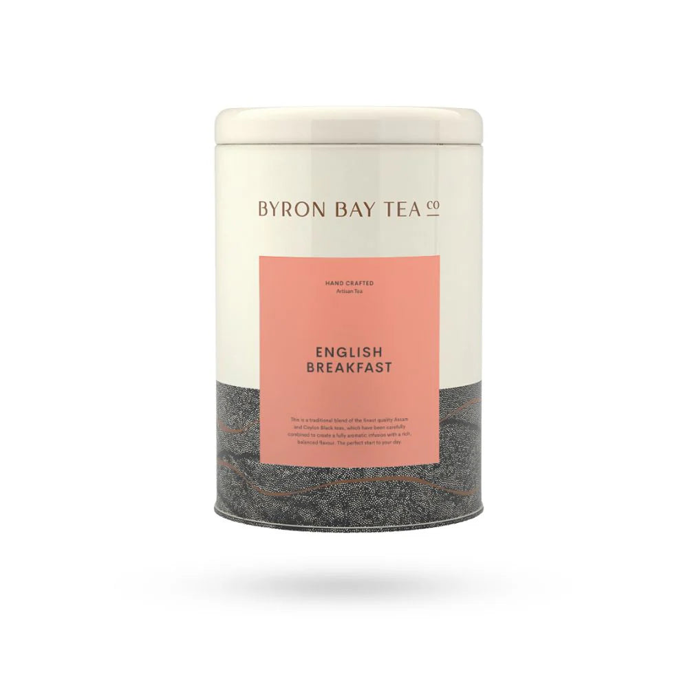 English Breakfast Tea Tin – Byron Bay Tea Company
