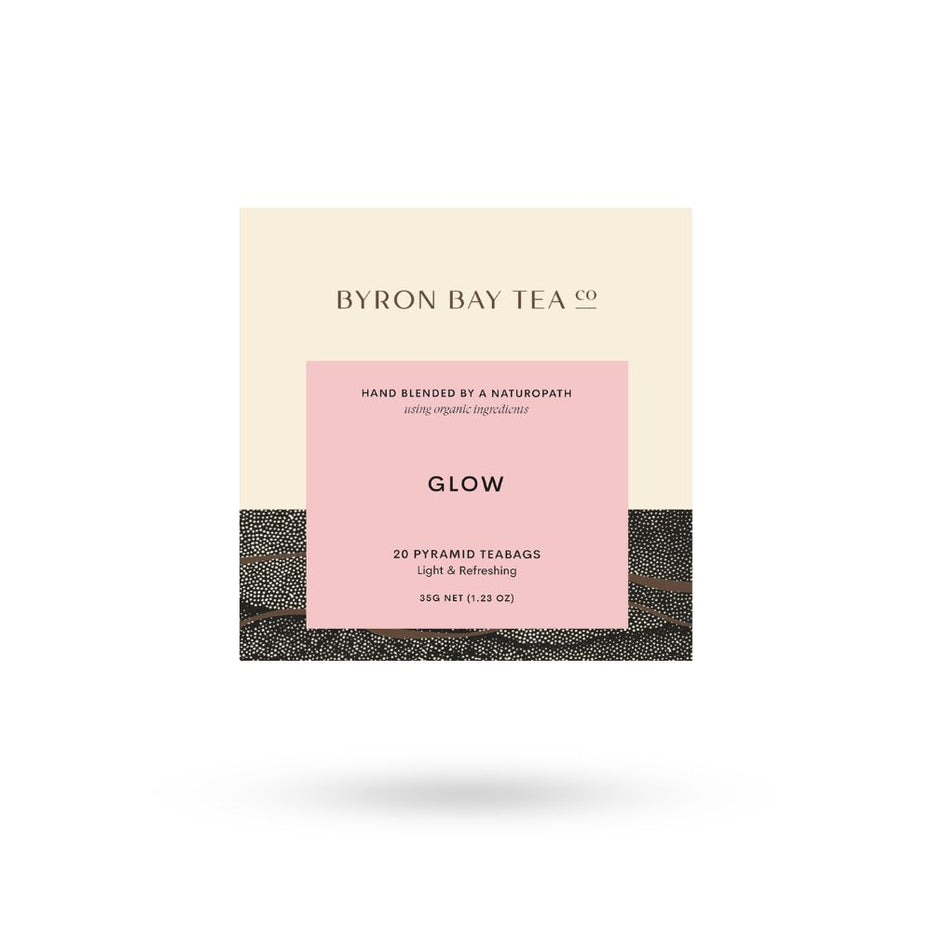 Glow Tea Pyramid Teabags | Byron Bay Tea Company